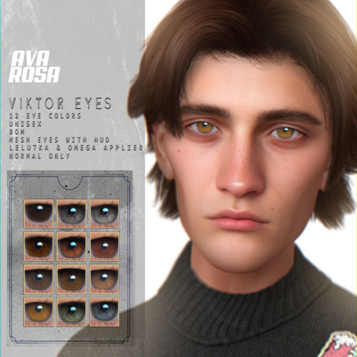 Second Life Marketplace - [avarosa] Viktor Eyes